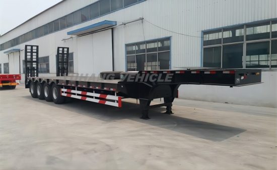 100T Lowbed Trailer for Sale