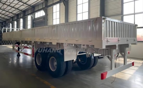 2 Axle 50 Ton Open Top Trailer for Sale