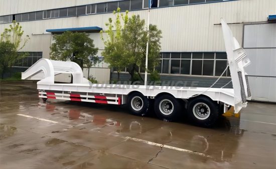 120 Tons Heavy Duty Low Loader Trailer | 3 Line 6 Axle Low Loader ...
