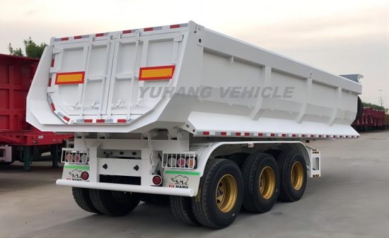 50 Ton U Shape Tipper Trailer for Sale