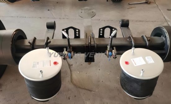 Why does flatbed container trailer choose air suspension?